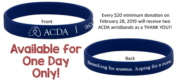 ACDA Wristbands – New! | ACD Association