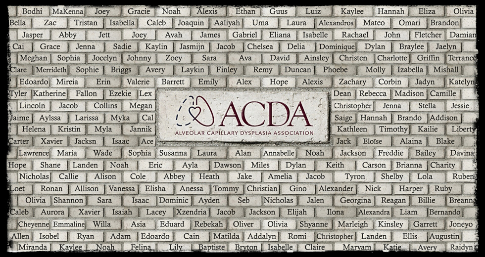 ACD Association | Alveolar Capillary Dysplasia